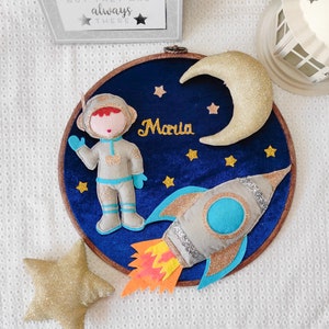Space Nursery Decor, Outer Space Wall Hanging Decor for Kids, Space ...