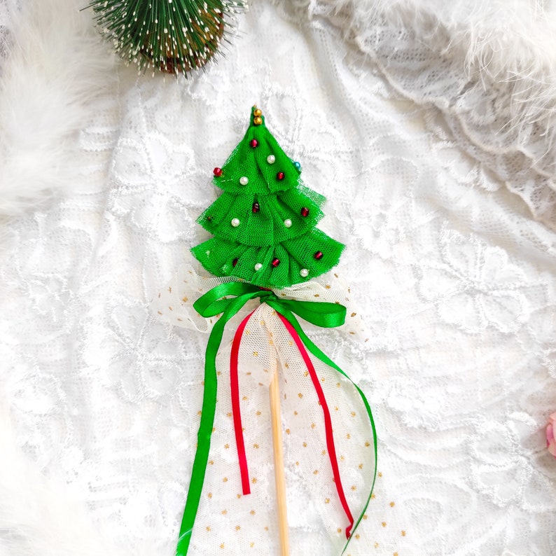 Christmas Wand, Tree Wand, Holiday Magic Wand, Christmas Decor, Kids ...