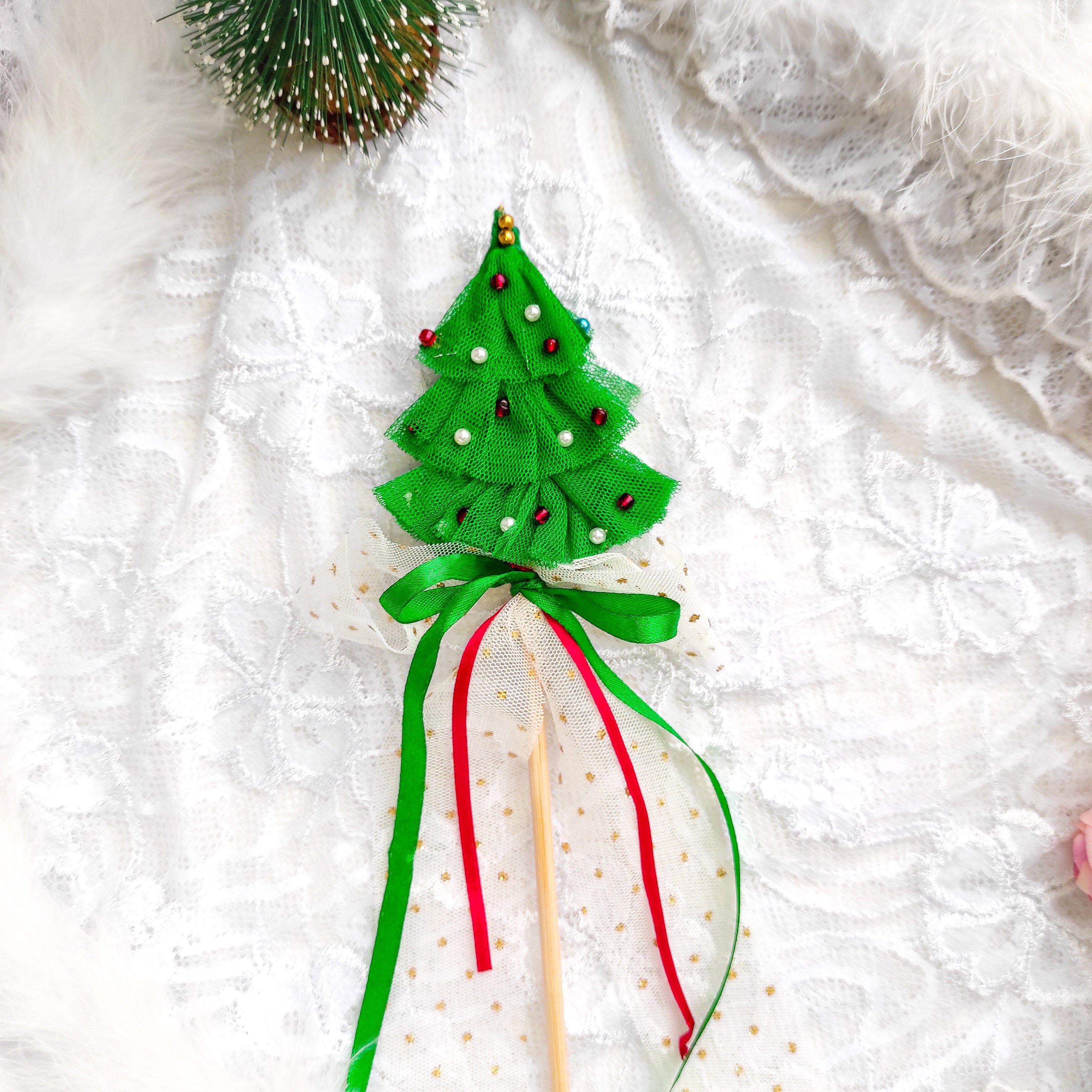 Christmas Wand, Tree Wand, Holiday Magic Wand, Christmas Decor, Kids ...