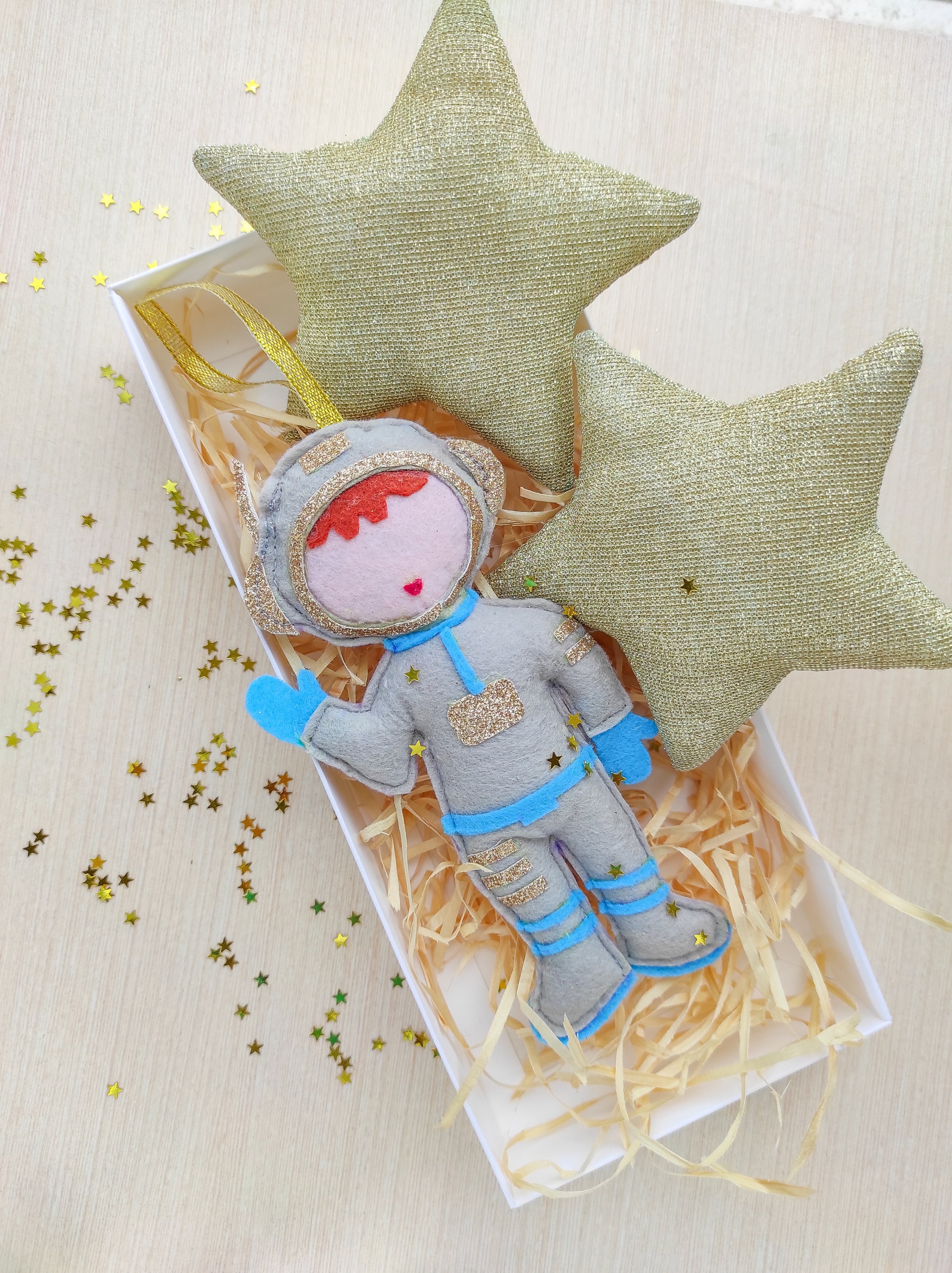 Astronaut Room Decor, Astronaut Toy, Space Decor Boys Room, Felt Toy ...
