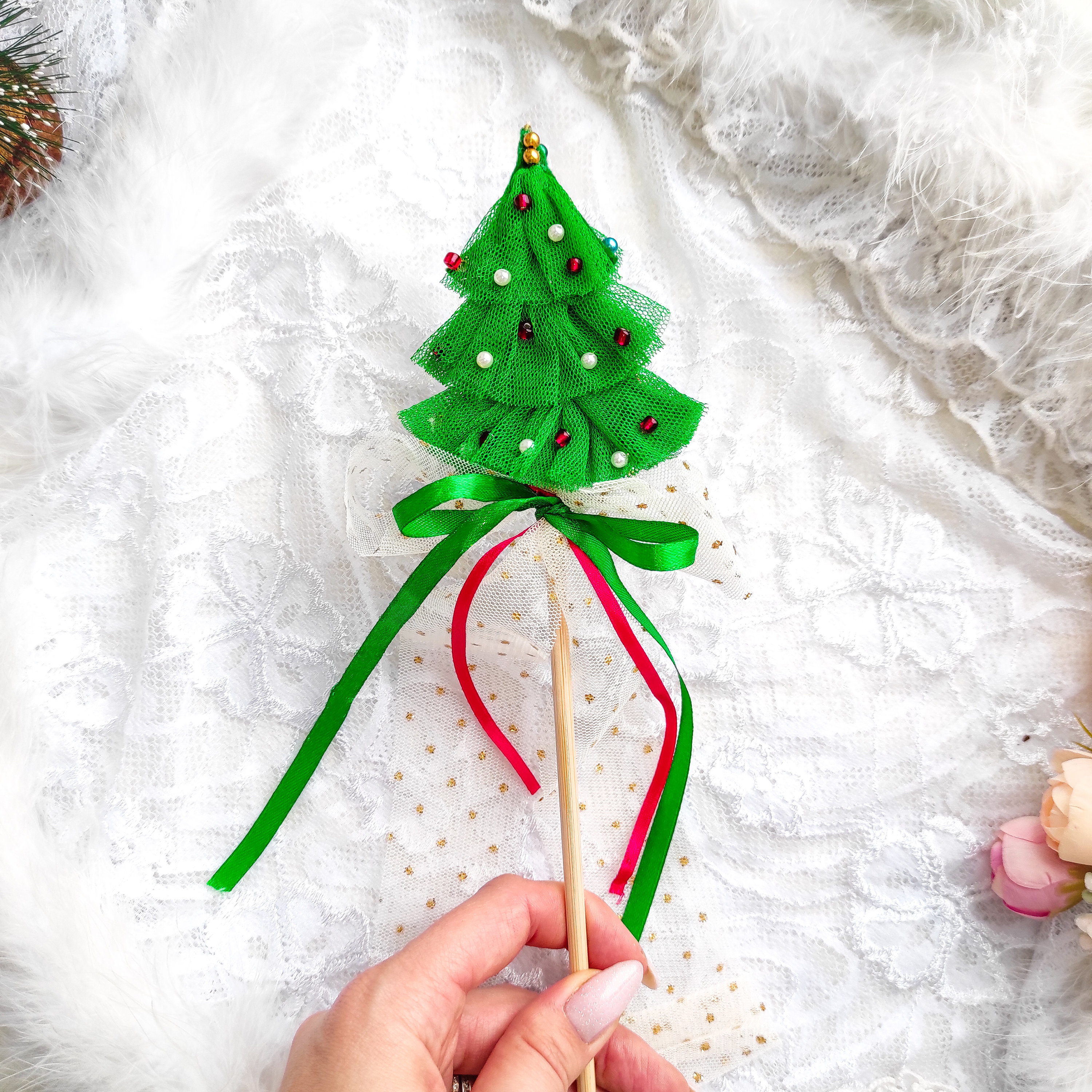Christmas Wand, Tree Wand, Holiday Magic Wand, Christmas Decor, Kids ...