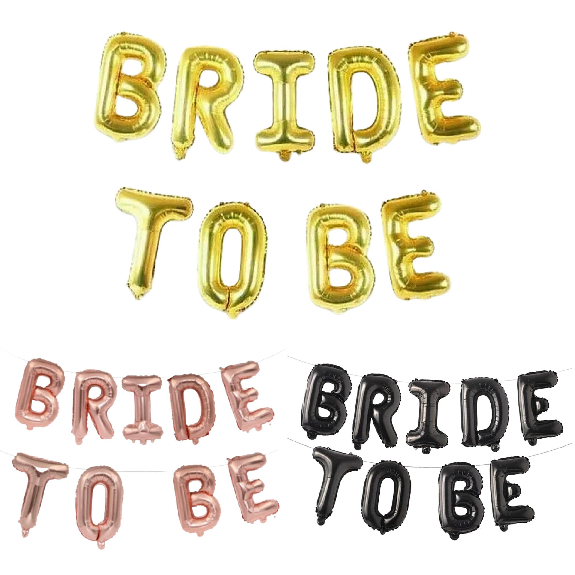 Bride Balloons HEN Party Shaadi Mubarak Foil Banner Self-inflating ...