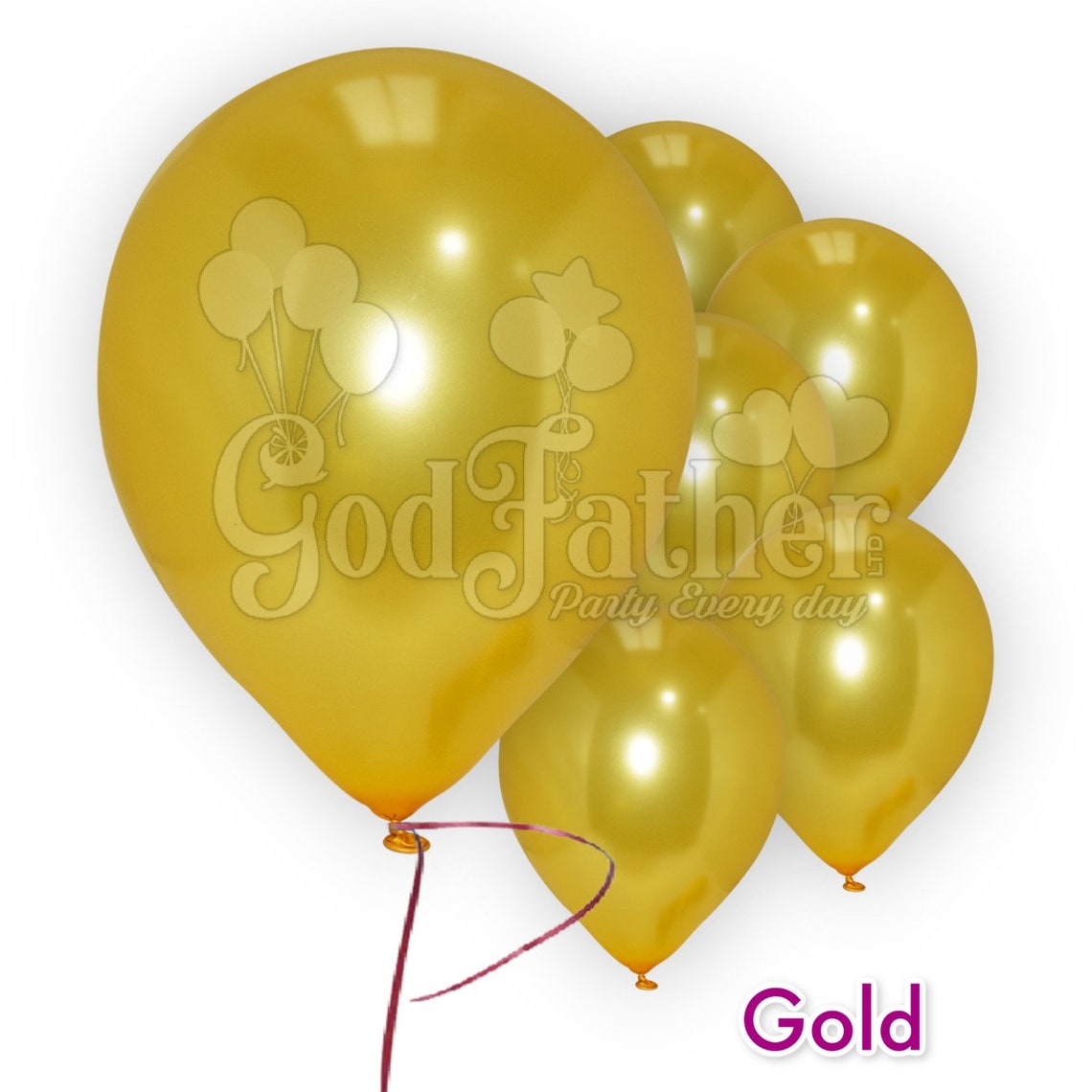 50 Multi Balloons 10inch PLAIN LATEX Balons Helium Air | Etsy