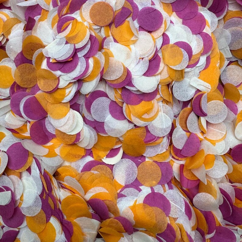 Biodegradable Pastel Tissue Paper Table Confetti Dots for Baby Shower ...
