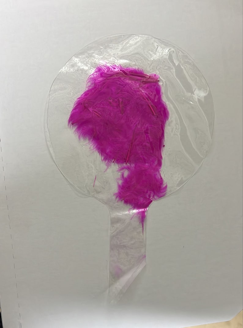 Bubble Feather Balloons Transparent Party Wedding 18" Foam/confetti ...