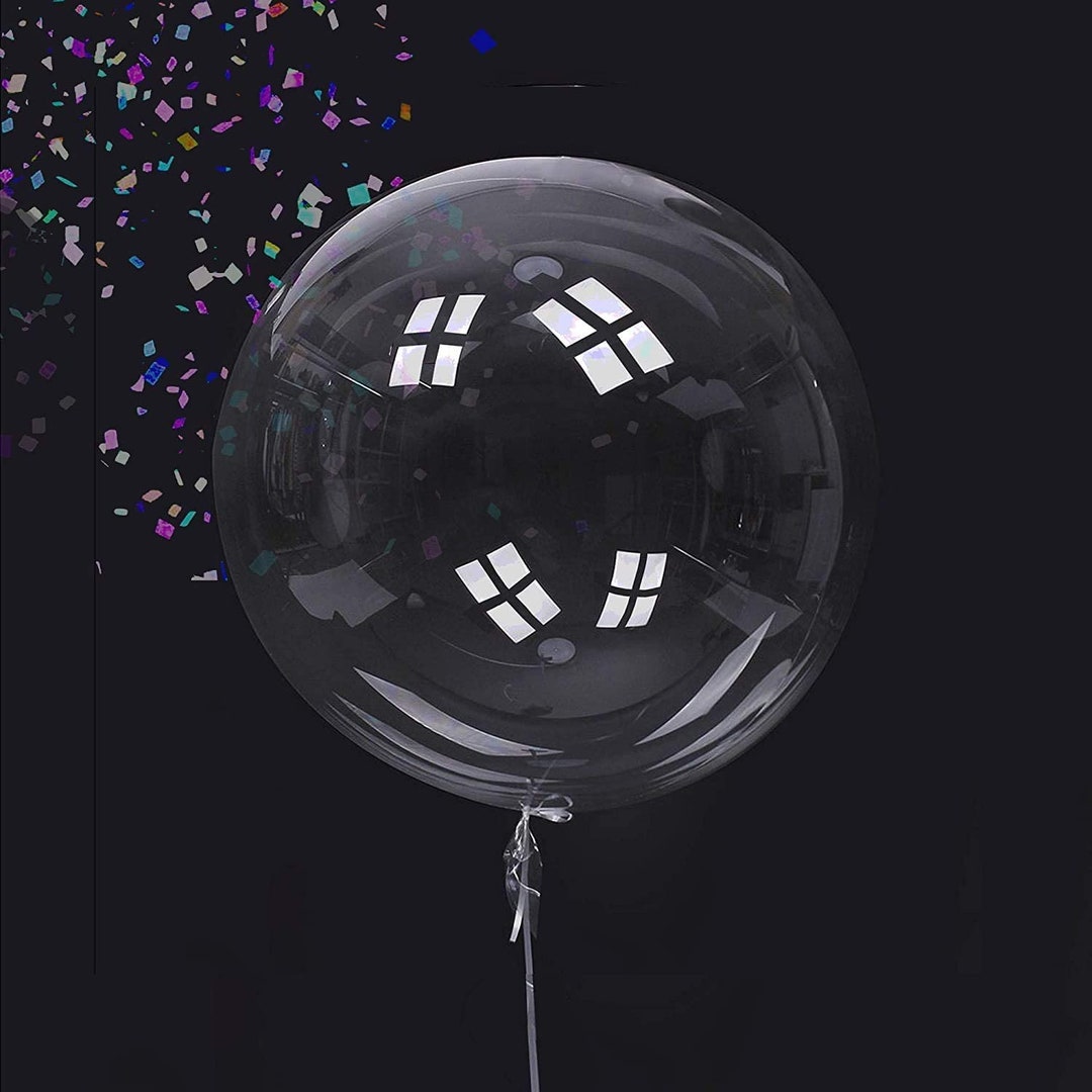 Bubble Clear Balloons Transparent Party Wedding 18/24/36 Inch Small to ...