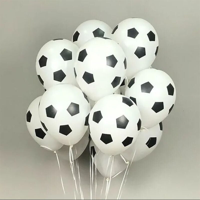 12 Football Balloons Soccer Ball Ballons Football - Etsy UK
