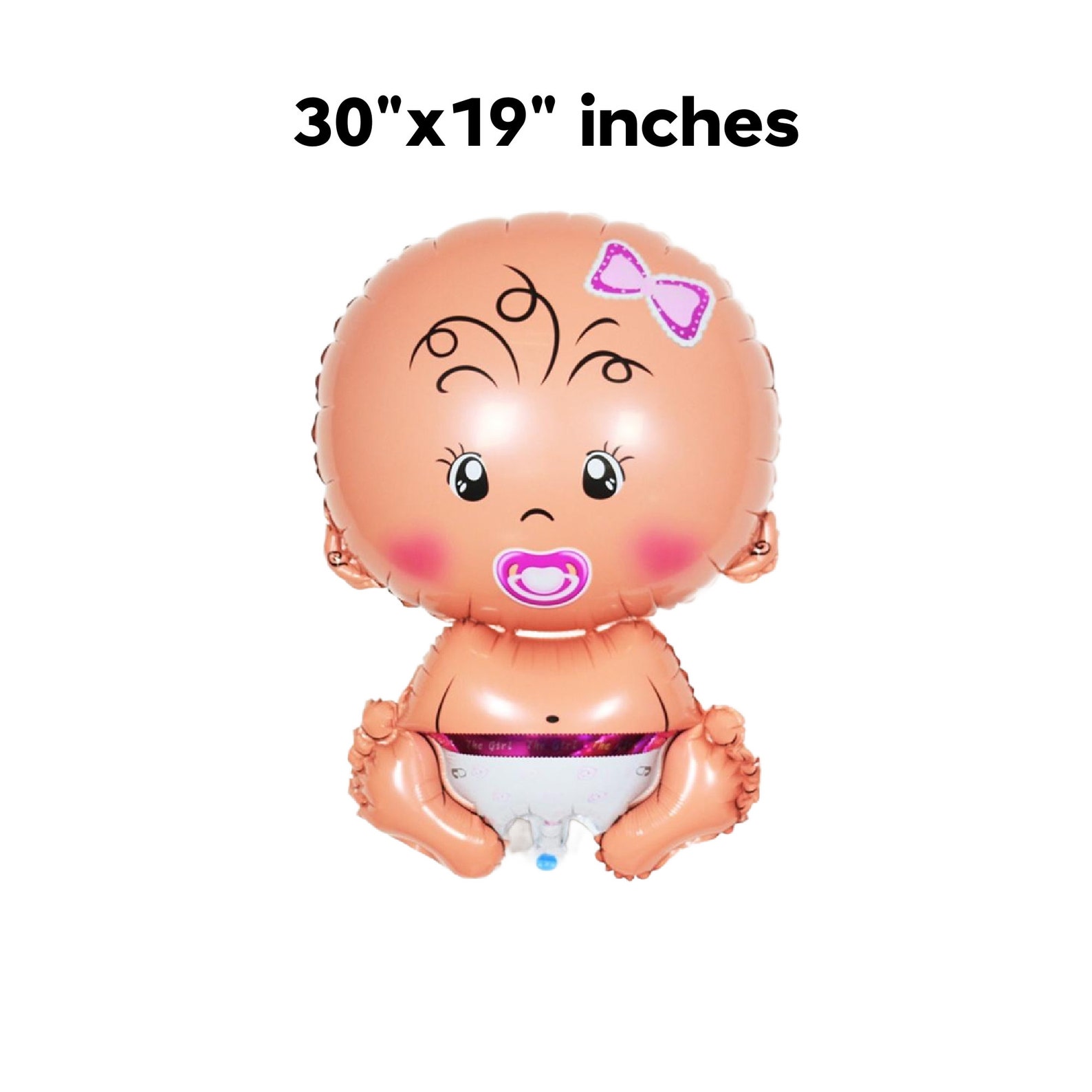 Baby Shower Foil Balloons Self-inflate BALOON Decoration Baby Girl ...