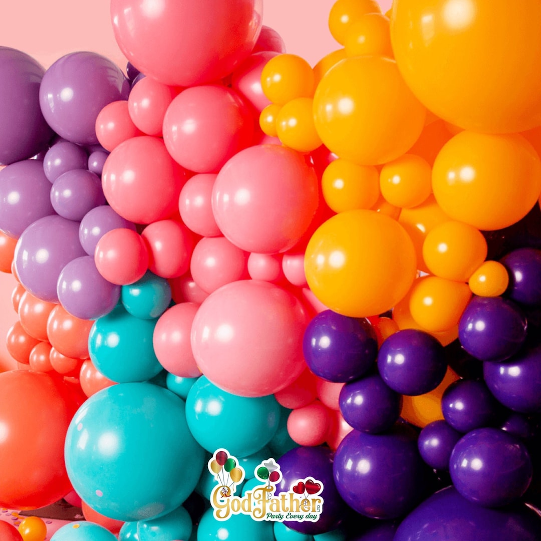 Latex Balloons, 20 Colours to Choose From, Colour Latex Balloon,12 ...