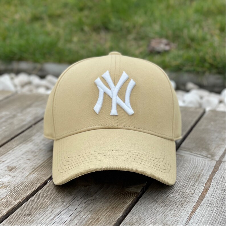 NY New York Baseball Cap Sand Color Hat New York Hat NY - Etsy
