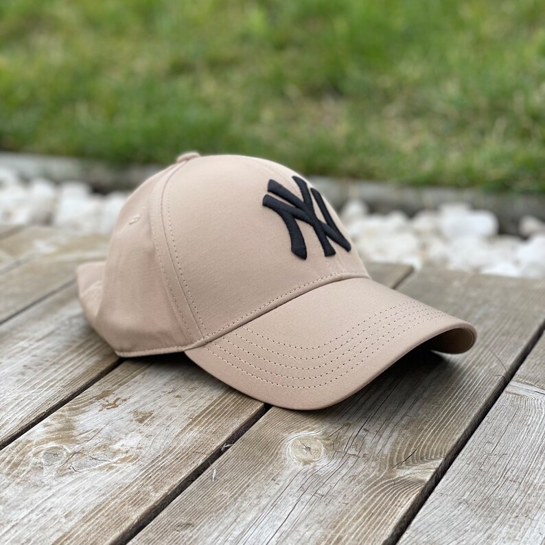 Beige NY Baseball Cap New York Hat NY Yankees Hat - Etsy