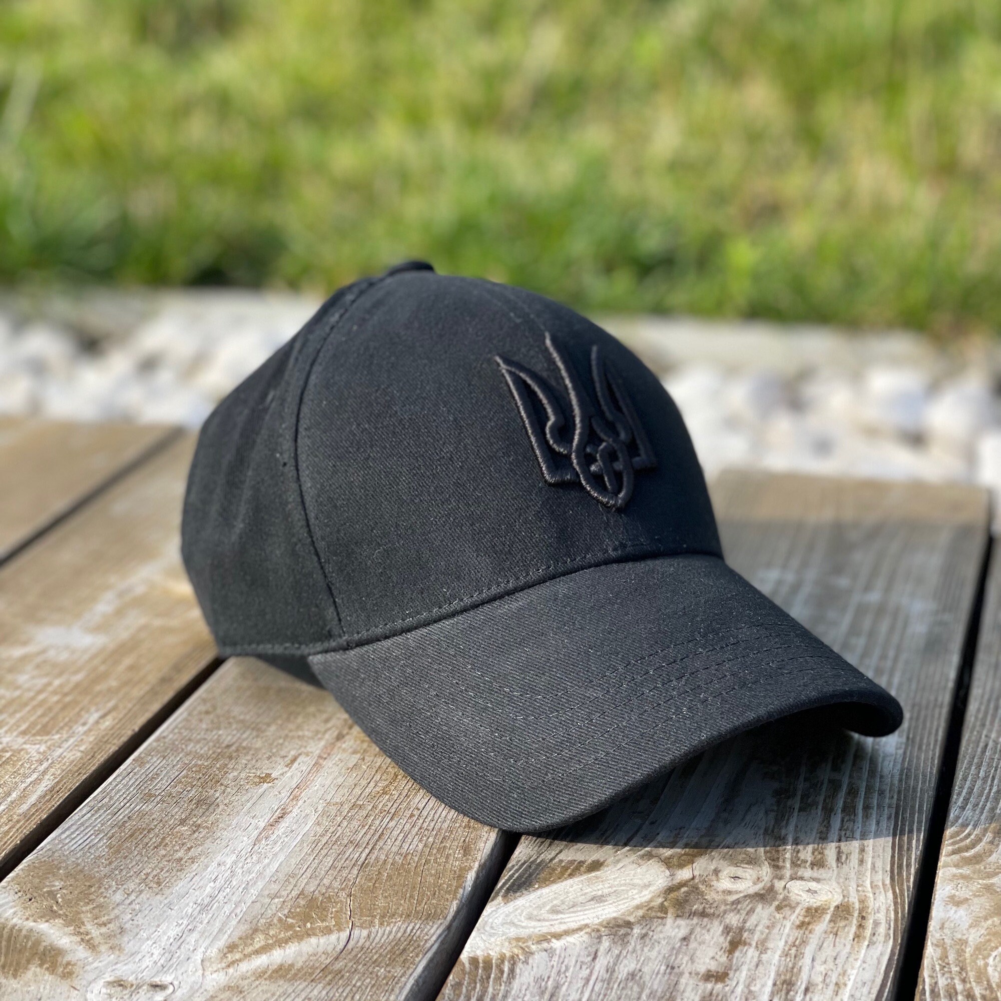 Ukraine Coat of Arms Hat, Ukraine Emblem Cap, Baseball Cap, Black Cap ...