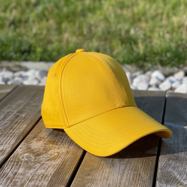 Yellow Baseball Cap - Etsy
