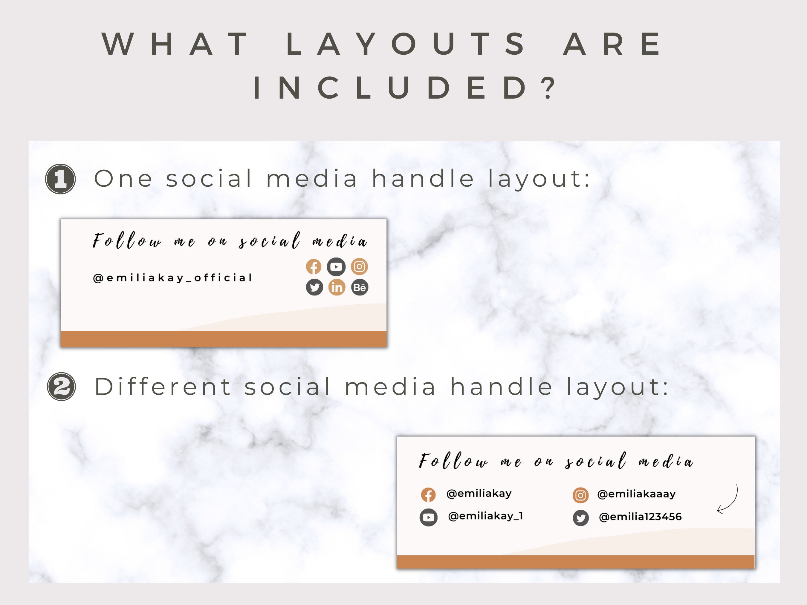 Email Signature Template for Canva - Boho Business Email for Blogger ...