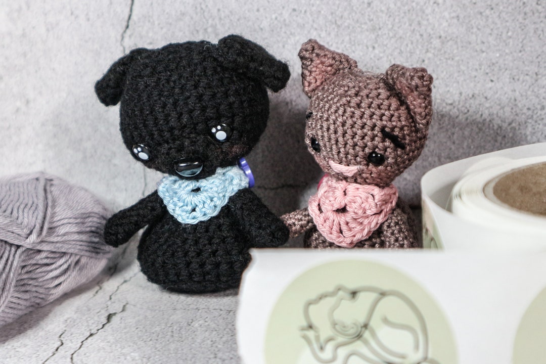 Crochet Pattern mini Me Pets Dog & Cat - Etsy