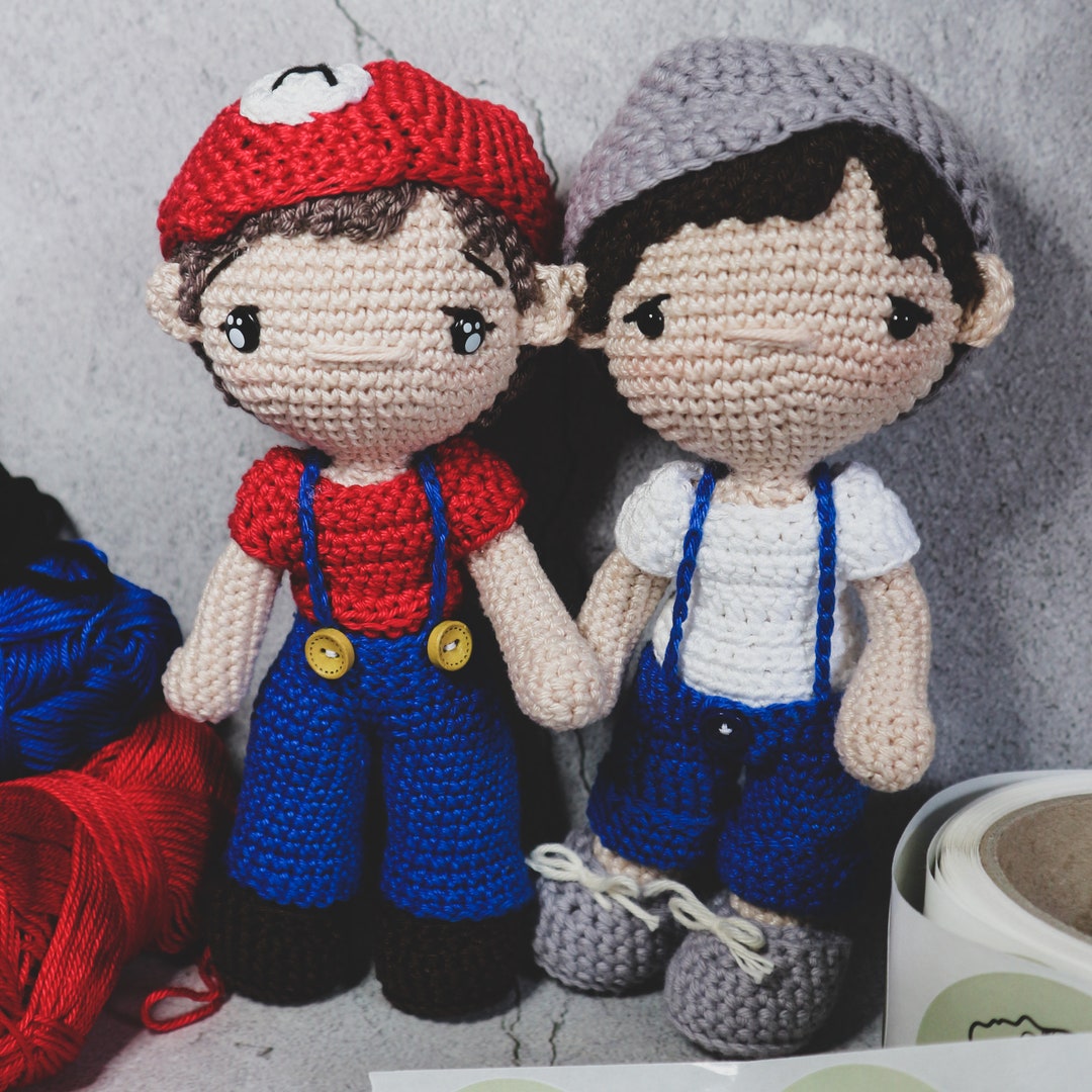 Crochet Pattern mini Me With Short Hair - Etsy