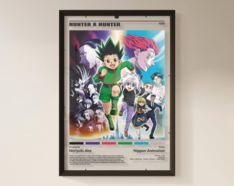 Anime Hunter Poster - Etsy