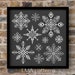 10 Snowflakes Bundle Cross Stitch Pattern Counted Cross Stitch Chart ...
