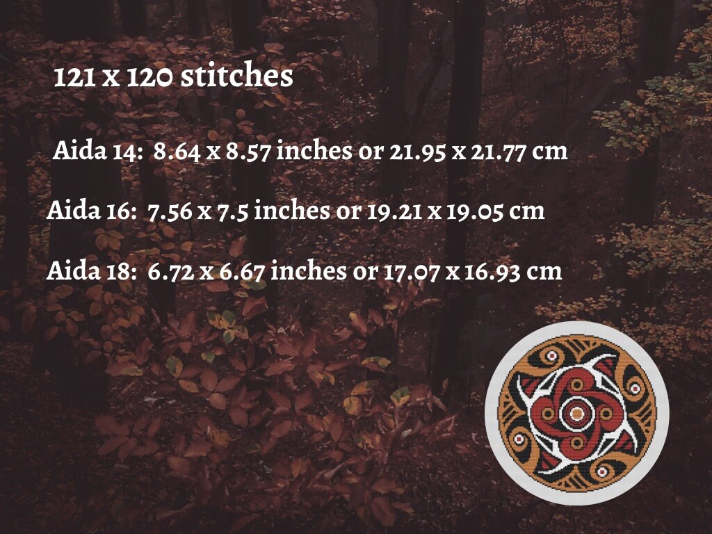 Trypillian Art Cross-stitch Pattern, Trypillian Ceramics Ornament ...