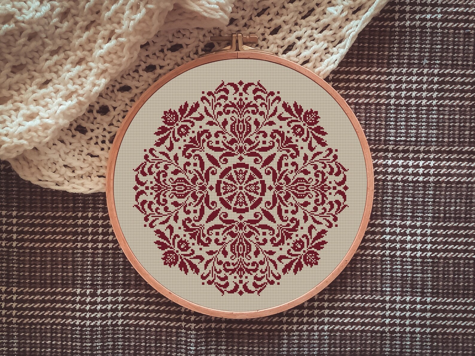 Victorian Sampler Cross Stitch Pattern PDF, Antique Flowers Ornament ...