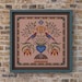 Fraktur Cross Stitch Pattern PDF American German Folk Sampler X-stitch ...