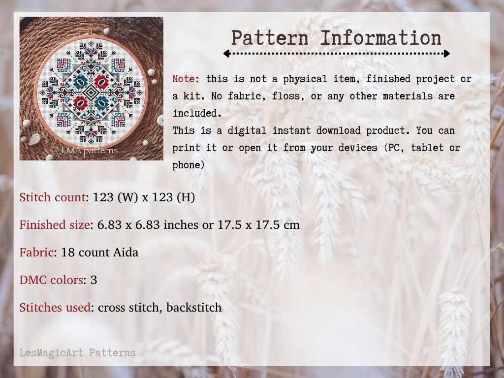 Croatian Sampler Cross Stitch Pattern PDF, Folk Geometric Ornaments of ...