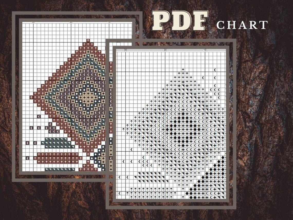 Small Folk Cross Stitch Pattern, Digital Pattern PDF, Slavic Folk ...