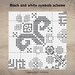 Croatian Sampler Cross Stitch Pattern PDF, Geometric Slavic Ethnic ...