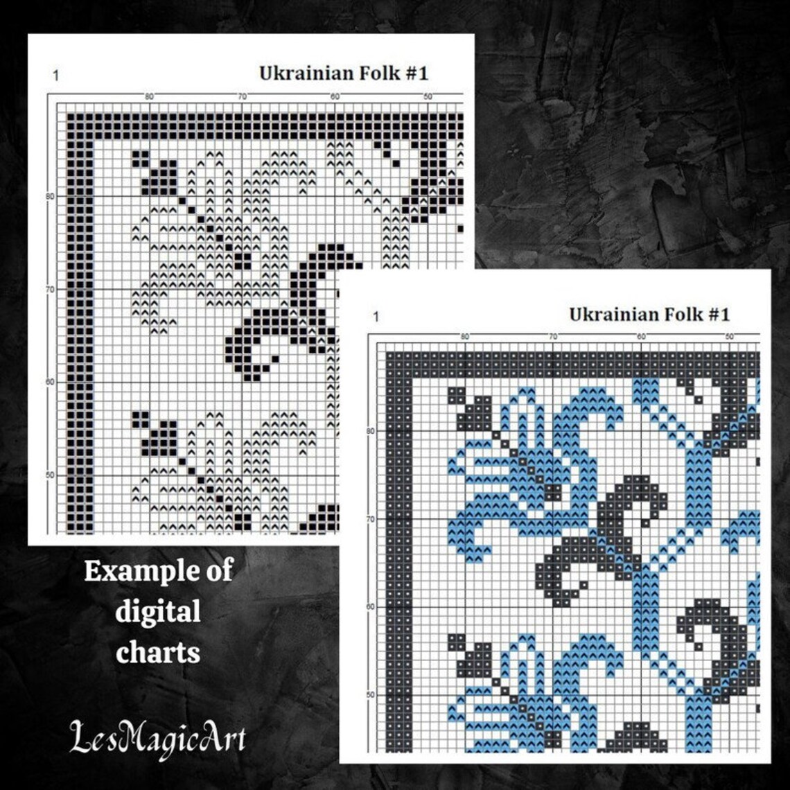 Ukrainian Cross Stitch Pattern, Traditional Ornament, Ukraine, Digital ...
