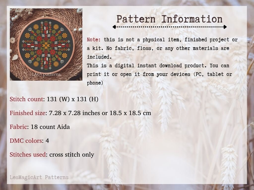 Palestine Cross Stitch Pattern PDF, Palestinian Folk Geometric Ornament ...