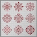 10 Snowflakes Bundle Cross Stitch Pattern Counted Cross Stitch Chart ...