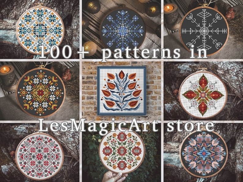 Palestinian Sampler Cross Stitch Pattern PDF, Palestine Folk Geometric ...