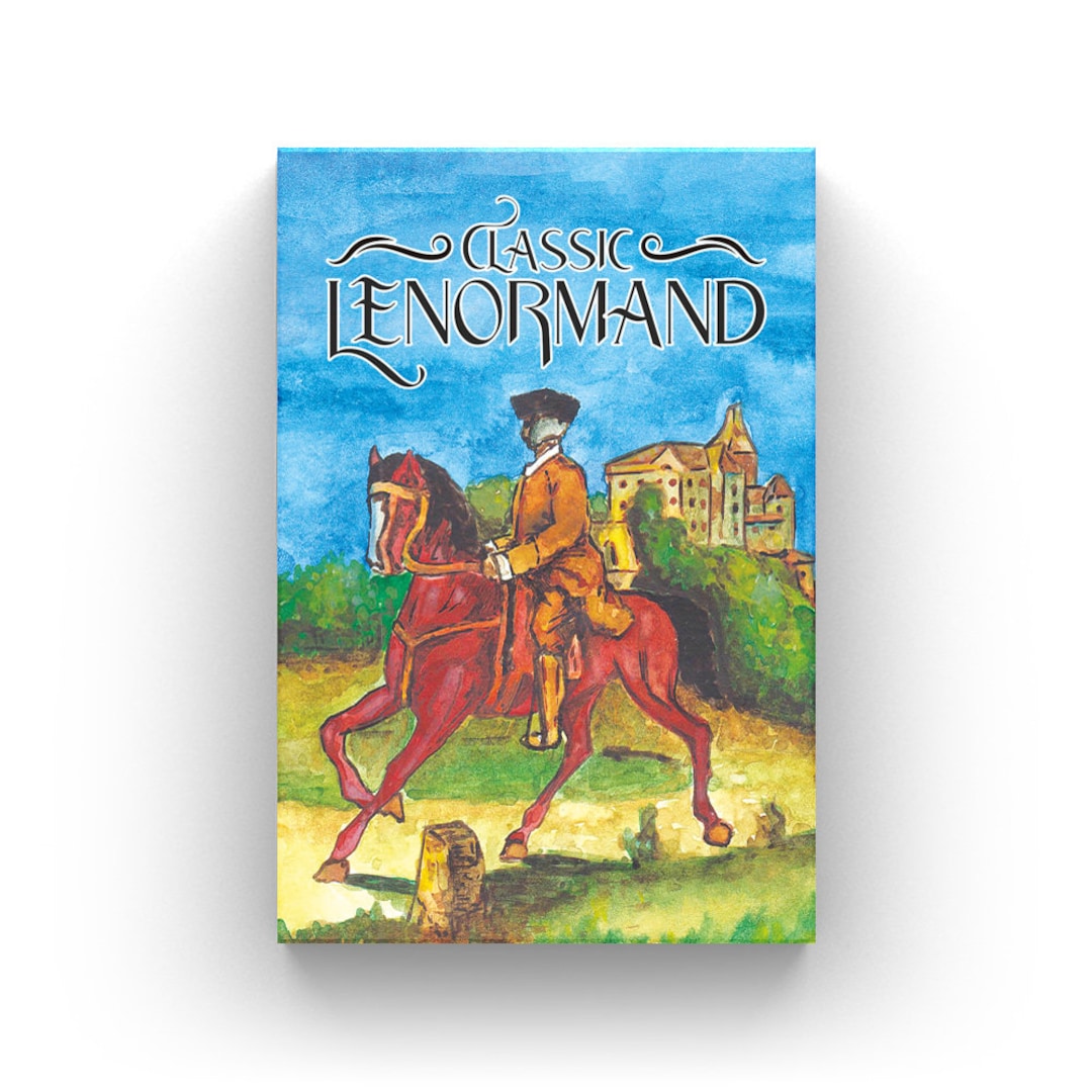 Classic Lenormand Deck 36 Cards With Grand Tableau Cloth - Etsy
