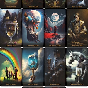 Weird World Tarot Deck: 78 Indie Cards - Etsy