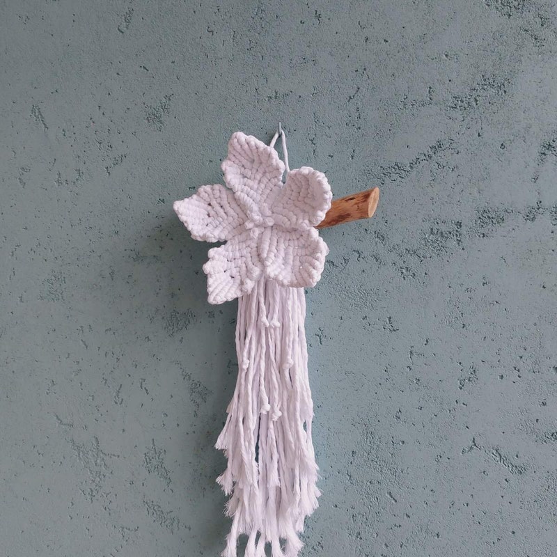 White Macrame - Etsy