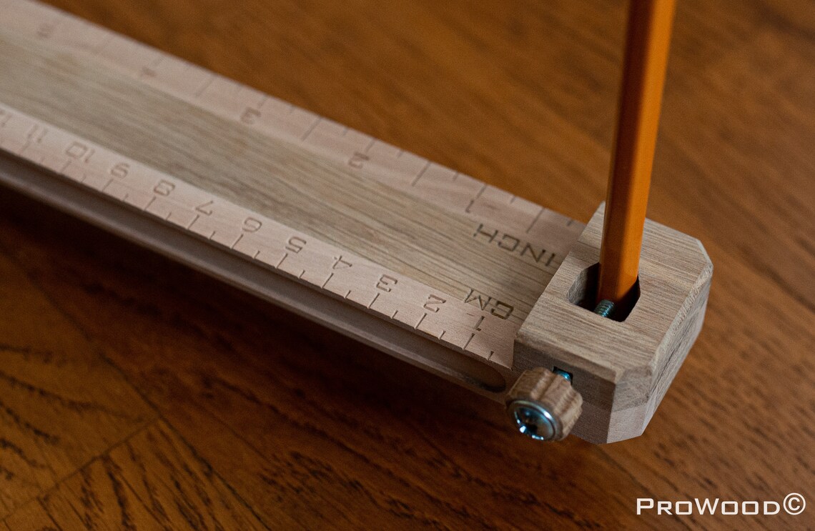 Wooden Woodworking Pencil Gauge Marker 50cm 20inch Tumbler | Etsy