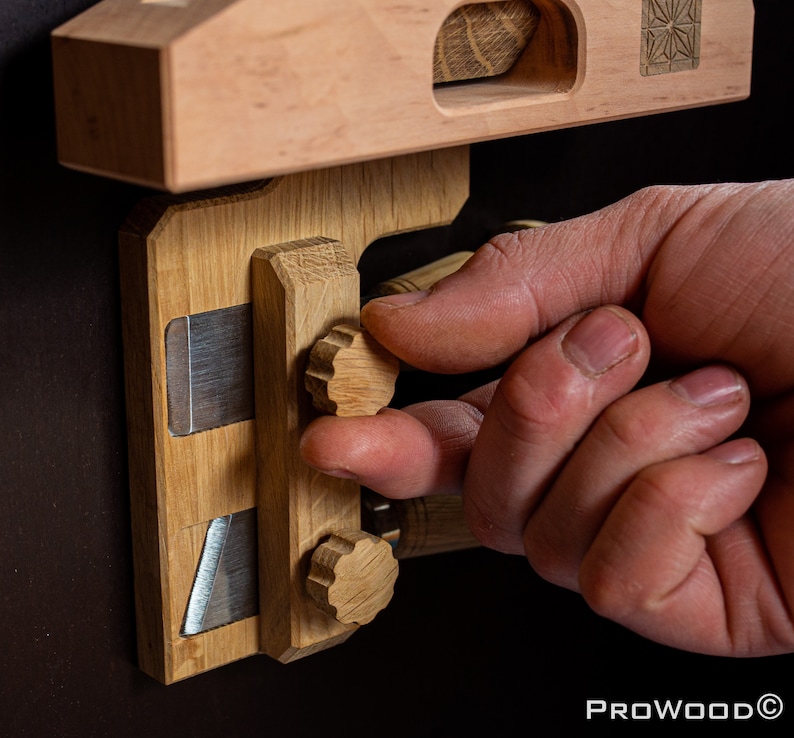 Kumiko Premium Professional Kit Men's Hobby Set 4 Kumiko Oak Blocks ...