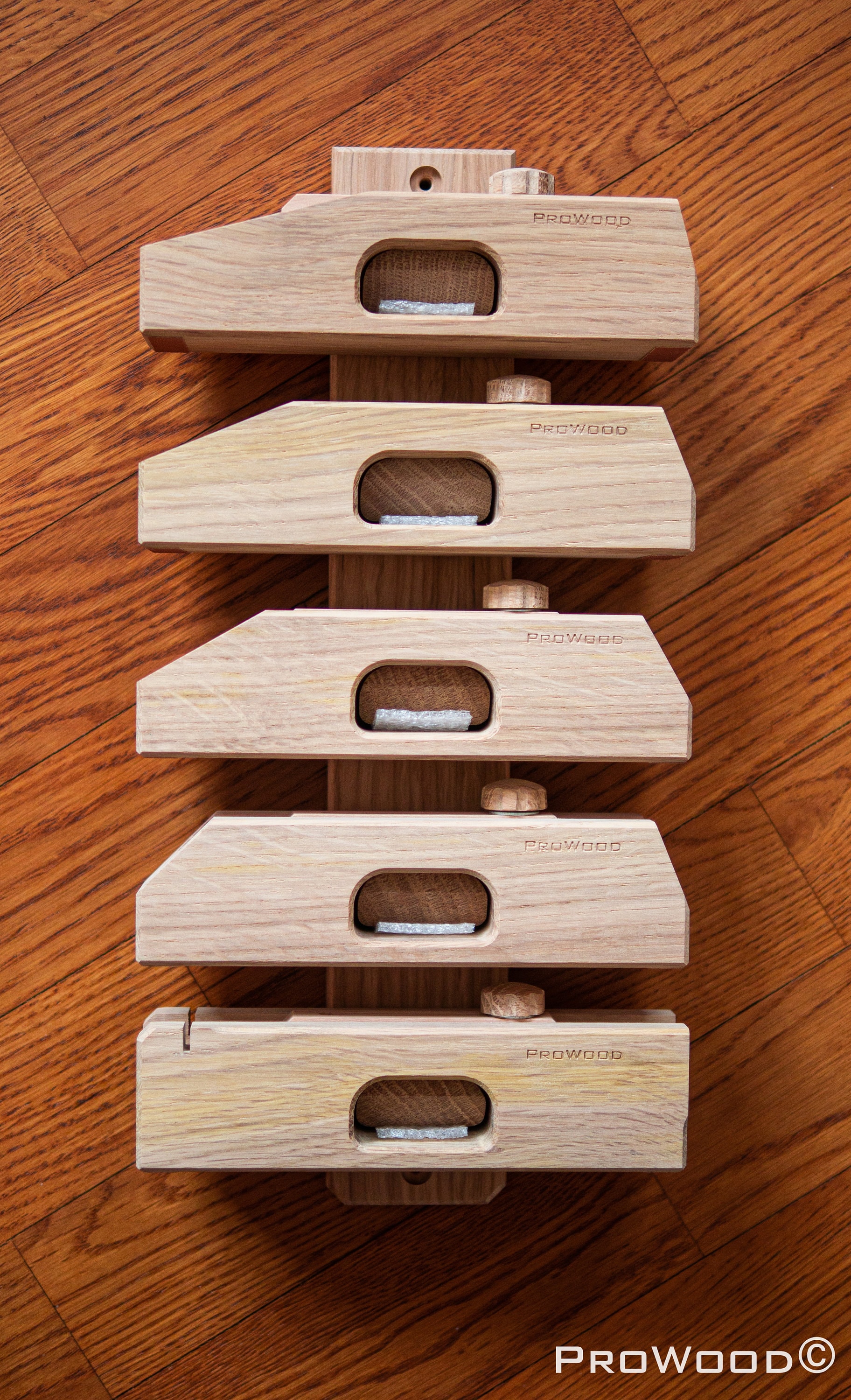 Kumiko Professional Kit 5 Pcs Oak - 15,75 30,60,45,22.5,67.5,90, Angles ...