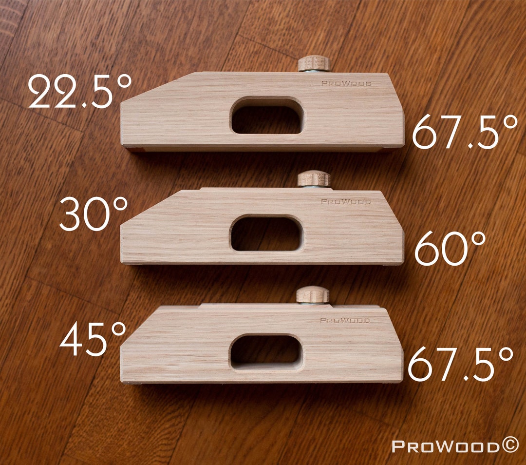 Kumiko Professional Kit 3 Pcs Oak - 30,60,45,22.5,67.5 Angles ...