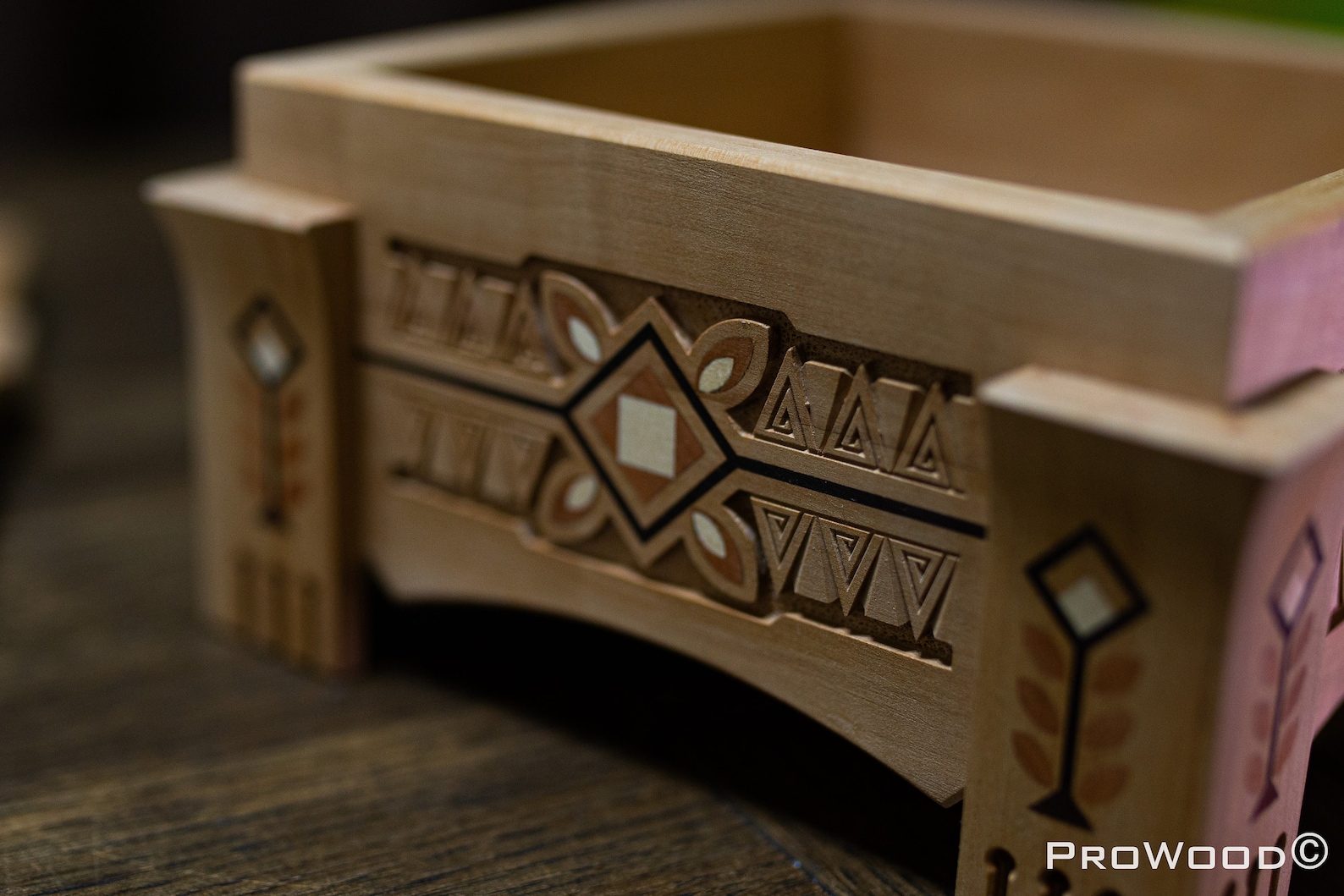 Exclusive Hand Carved and Inlaid Wooden Box Сarved Wood | Etsy