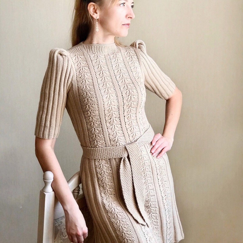 Knit Dress Pattern - Etsy UK