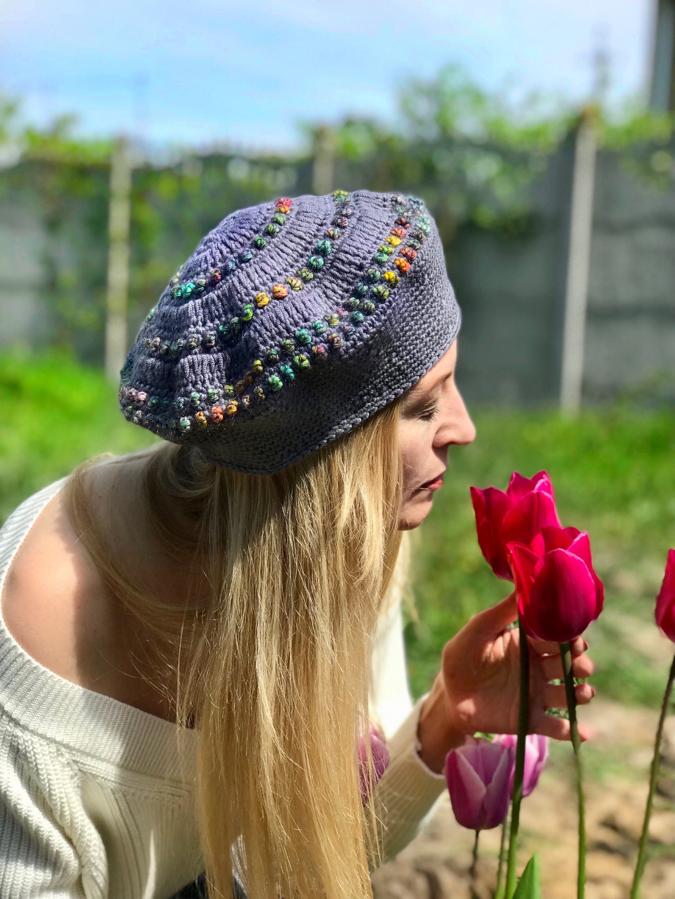 Crochet Beret Pattern, Wool Adjustable Beret Tam Pattern, 30s Vintage ...