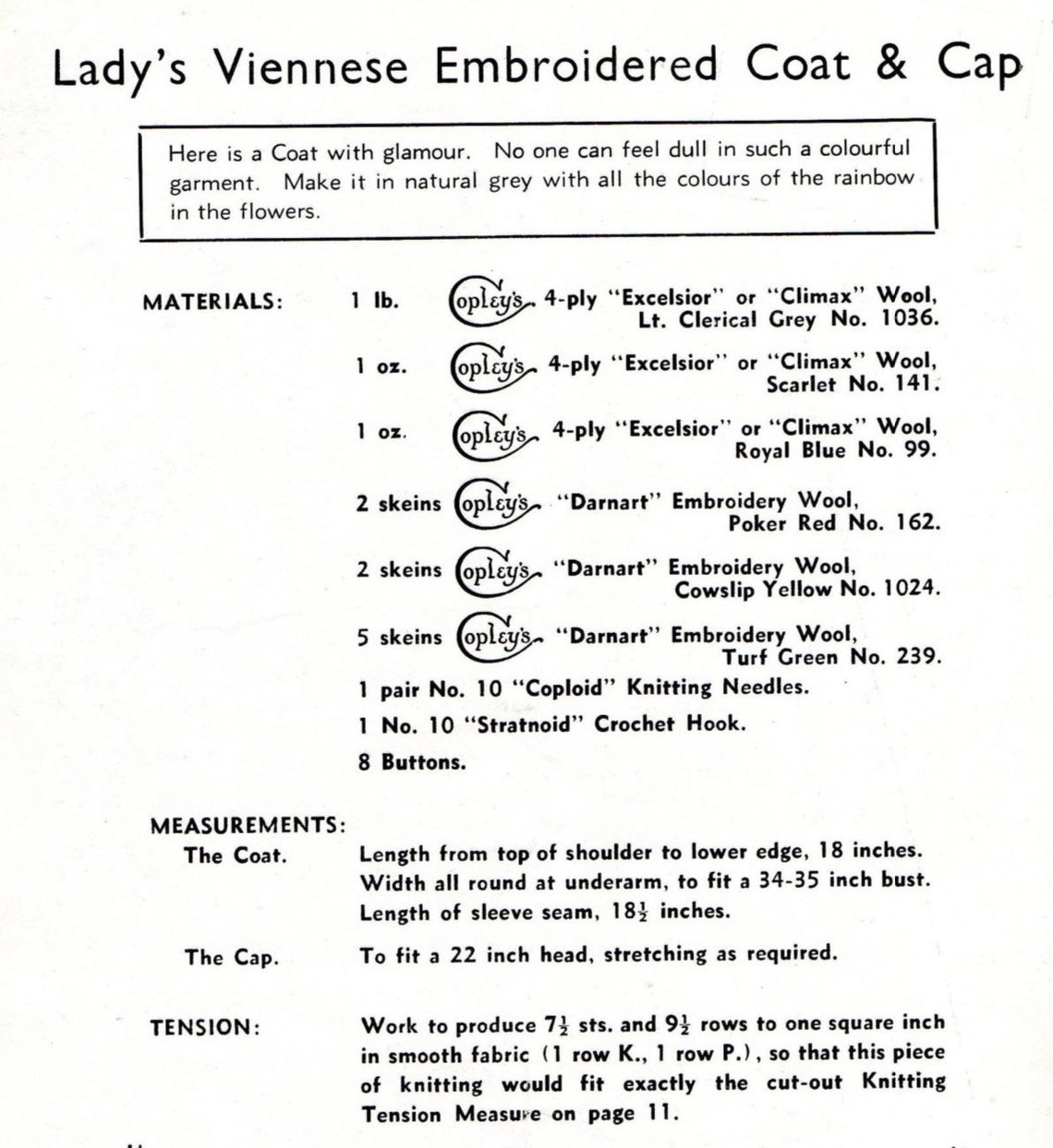 Knitting Patterns Cardigan, Tyrolean Jacket PDF, Vintage Cardigan ...