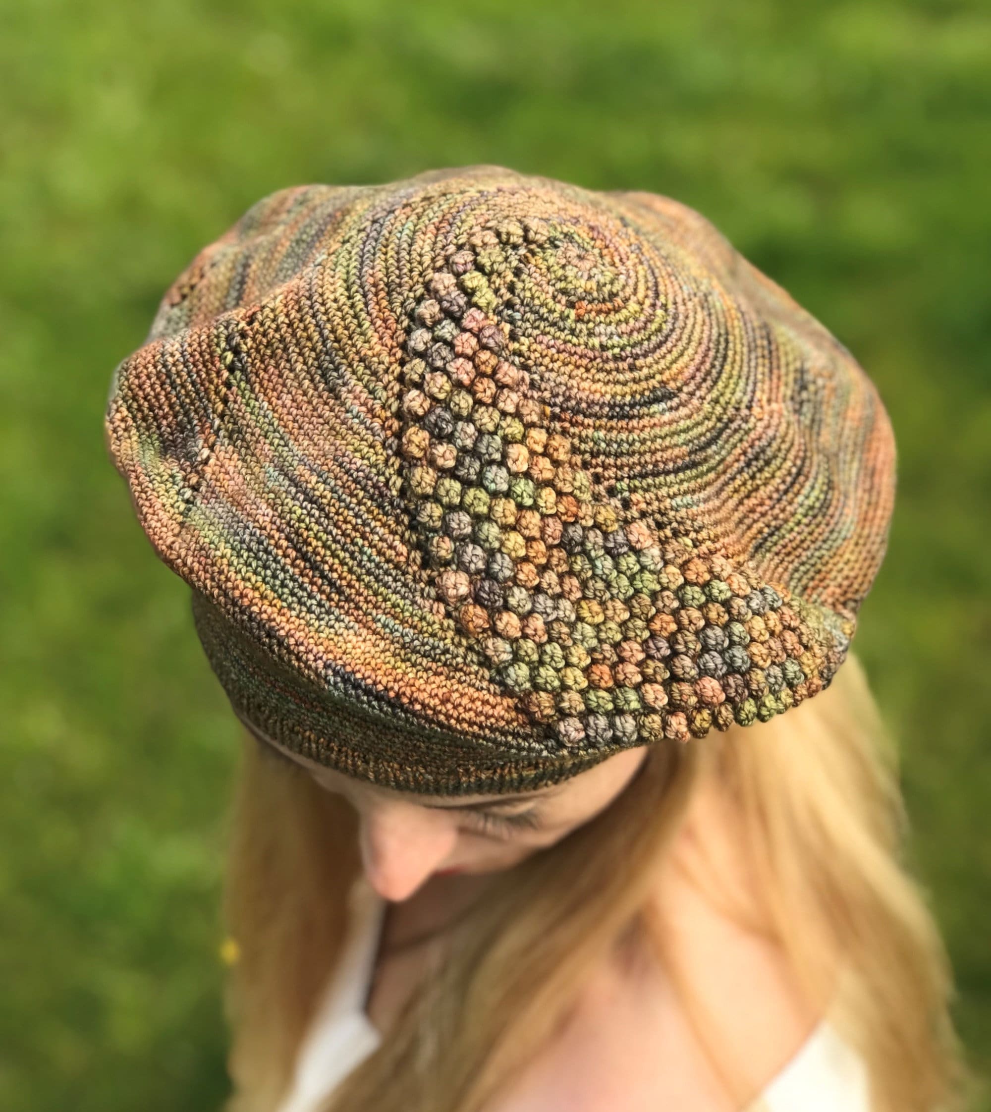 Crochet Beret Pattern, Vintage 30s Beret Tam PDF, Vintage Crochet Beret ...