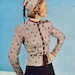 Knitting Patterns Cardigan, Tyrolean Jacket PDF, Vintage Cardigan ...