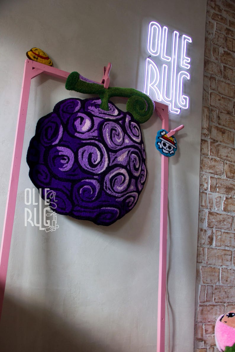 Devil Fruit GOMU GOMU No Mi Japanese Anime - Tufting RUG, Custom Rugs ...