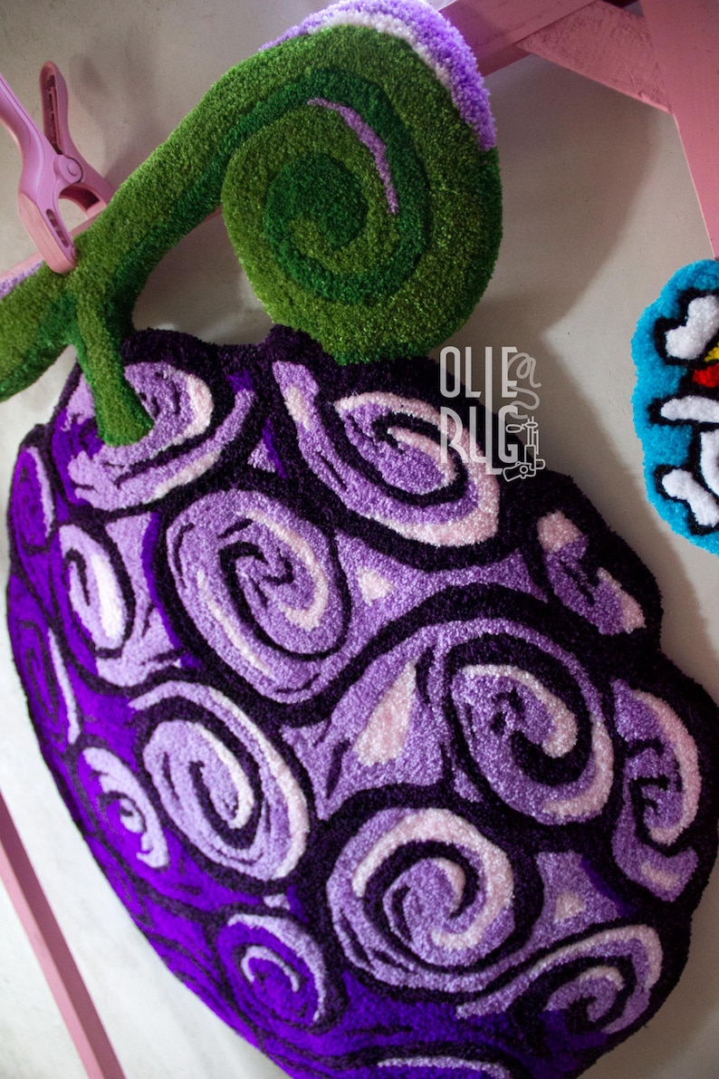 Devil Fruit GOMU GOMU No Mi Japanese Anime - Tufting RUG, Custom Rugs ...