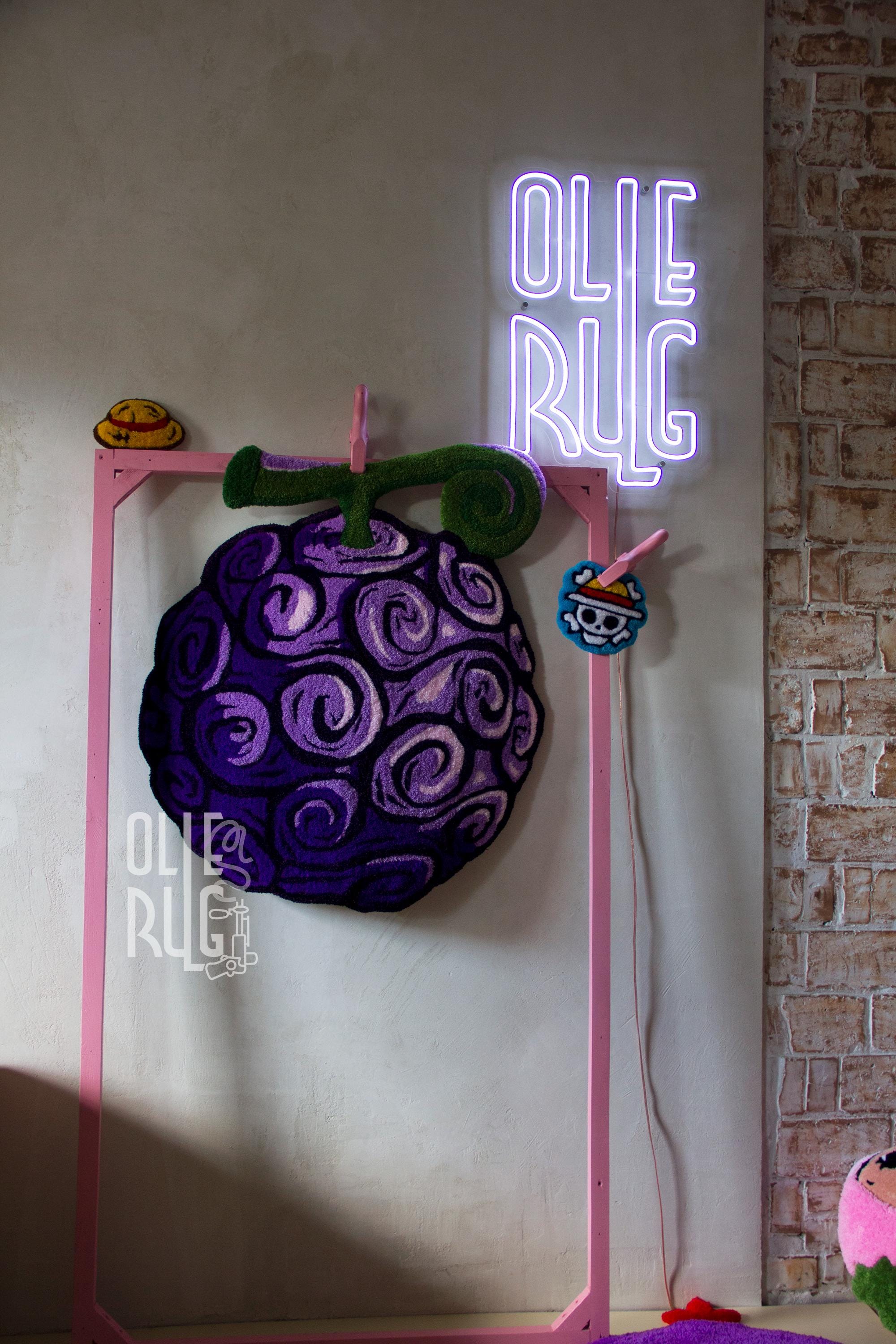 Devil Fruit GOMU GOMU No Mi Japanese Anime - Tufting RUG, Custom Rugs ...