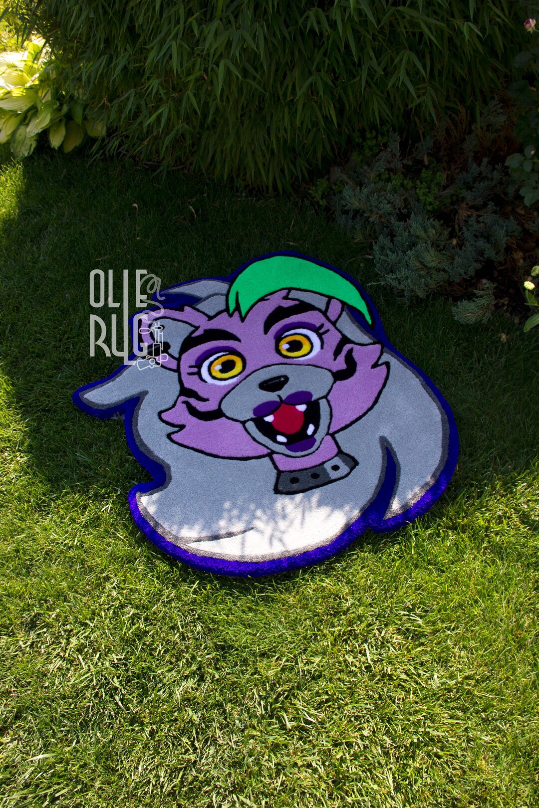 Roxanne Wolf - FNAF Tufted Floor Rug - Gamer Bedroom Carpet - Handmade ...