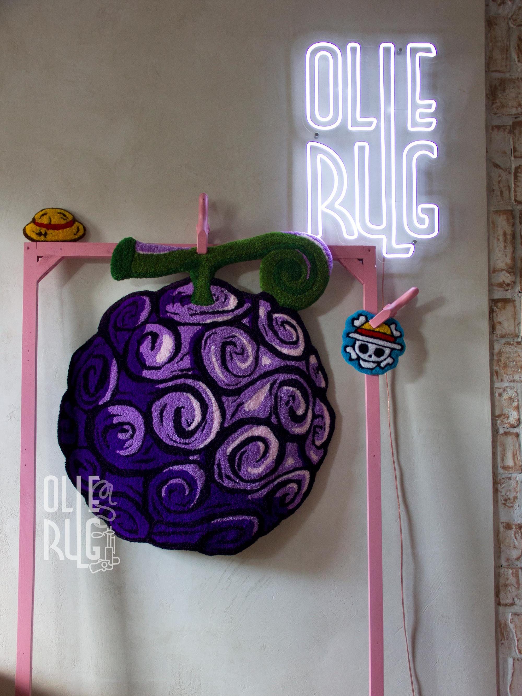 Devil Fruit GOMU GOMU No Mi Japanese Anime - Tufting RUG, Custom Rugs ...